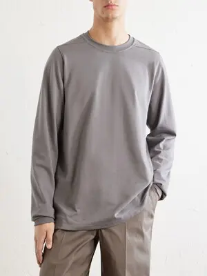 Rick Owens Crewneck Cotton-jersey Shirt