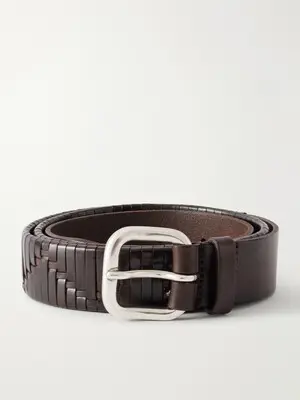 Anderson's Woven Leather Belt