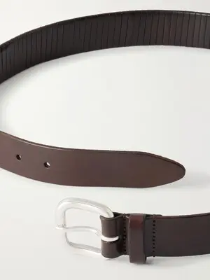 Anderson's Woven Leather Belt