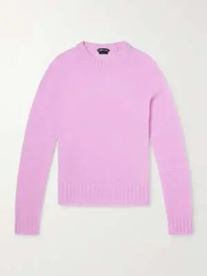 TOM FORD Brushed Cashmere Sweater - Pink