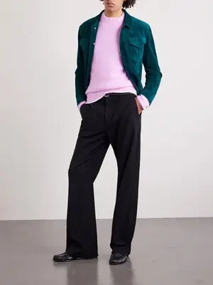 TOM FORD Brushed Cashmere Crewneck Sweater