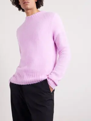 TOM FORD Brushed Cashmere Crewneck Sweater