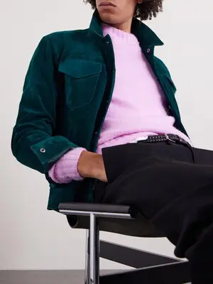 TOM FORD Brushed Cashmere Crewneck Sweater