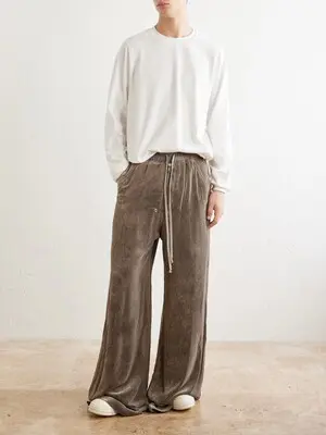 Rick Owens Crewneck Cotton-jersey Shirt