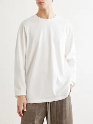 Rick Owens Crewneck Cotton-jersey Shirt