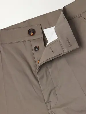 Rick Owens Wide-leg Canvas Trousers