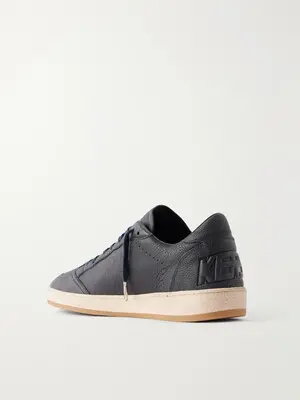GOLDEN GOOSE Ball Star Distressed Leather Sneakers