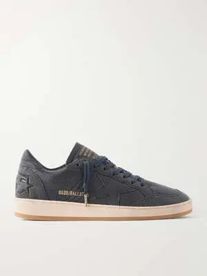 GOLDEN GOOSE Ball Star Distressed Leather Sneakers