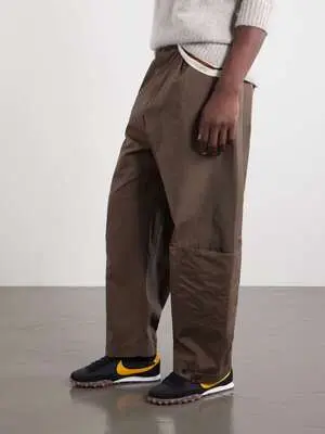 Nike Waffle Racer Nylon, Suede And Leather Sneakers