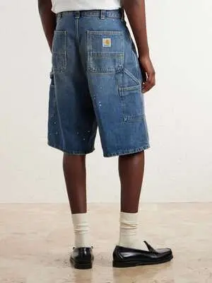 Carhartt Work In Progress Straight-leg Denim Shorts