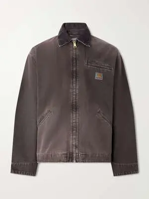 Carhartt Work In Progress Og Detroit Organic Cotton-canvas Jacket