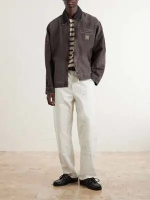 Carhartt Work In Progress Og Detroit Organic Cotton-canvas Jacket