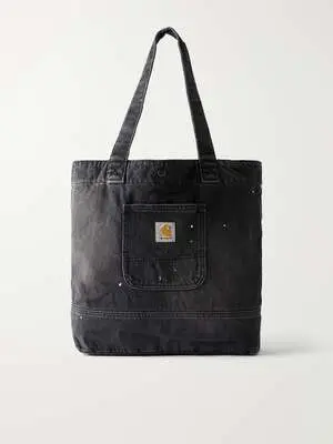 Carhartt Work In Progress Smith Denim Tote Bag - Gray
