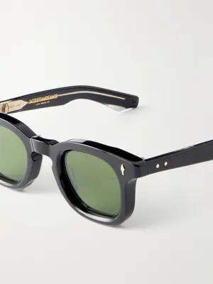 JACQUES MARIE MAGE Devaux Round-frame Acetate Sunglasses