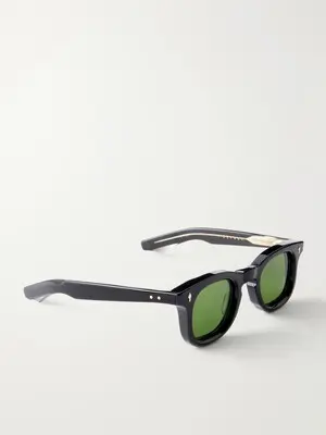 JACQUES MARIE MAGE Devaux Round-frame Acetate Sunglasses