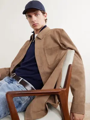 Canali Cotton-blend Baseball Cap