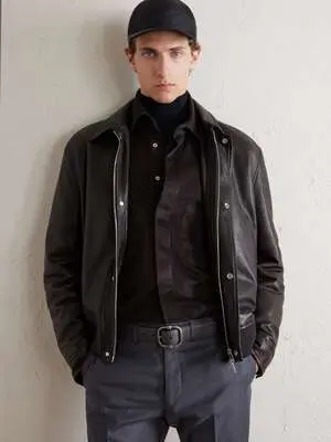 Canali Logo-appliquéd Shell Cap