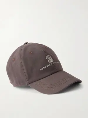 Brunello Cucinelli Baseball Cap - Brown