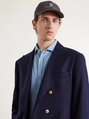 Brunello Cucinelli Baseball Cap - Brown