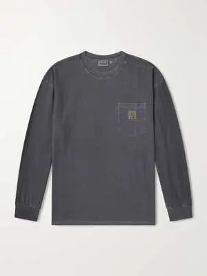Carhartt Work In Progress Organic Cotton-jersey T-shirt - Gray