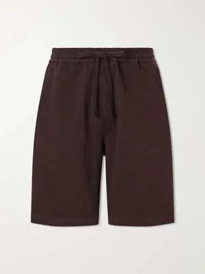 Carhartt Work In Progress Floyde Straight-leg Stretch-cotton Twill Shorts - Brown