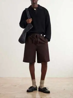 Carhartt Work In Progress Floyde Straight-leg Stretch-cotton Twill Shorts