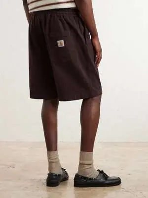 Carhartt Work In Progress Floyde Straight-leg Stretch-cotton Twill Shorts