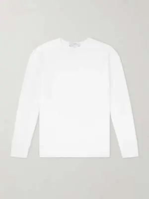Studio Nicholson Cotton-jersey Henley T-shirt