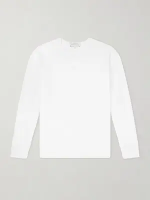 Studio Nicholson Cotton-jersey Henley T-shirt