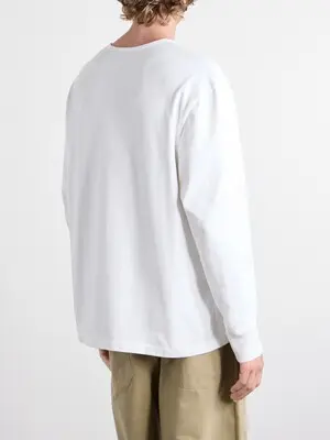 Studio Nicholson Cotton-jersey Henley T-shirt
