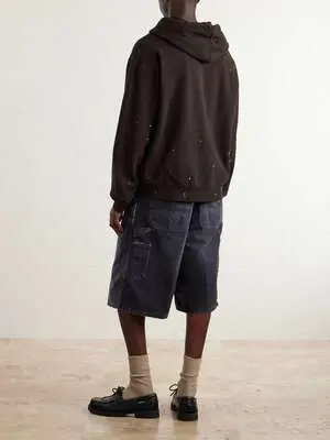 Carhartt Work In Progress Cotton-jersey Zip-up Hoodie