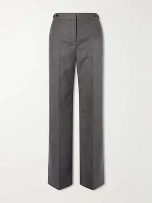 Stella McCartney Wool Straight-leg Pants - Gray
