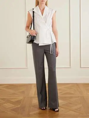 Stella McCartney Wool Straight-leg Pants