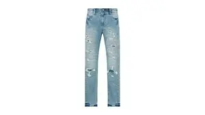 RtA Bryant Frayed Horizon Skinny Jeans