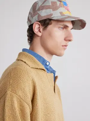 CHERRY LOS ANGELES Printed Cotton Cap