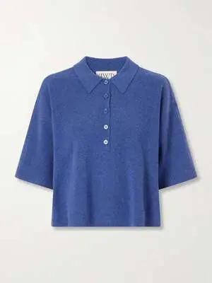 TWP Cashmere-knitted Polo Shirt