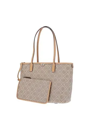 Tory Burch Small Tote Bag "t Monogram