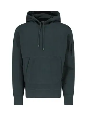 C.P. COMPANY Hoodie "diagonal Raised - Green