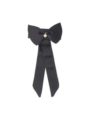 FERRAGAMO Bow Clip - Black