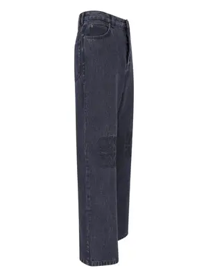 Loewe Wide Leg Anagram Jeans