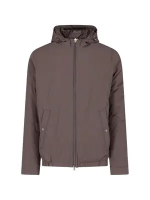 Herno Hooded Jacket "resort - Brown