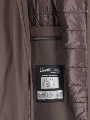 Herno Hooded Jacket "resort - Brown