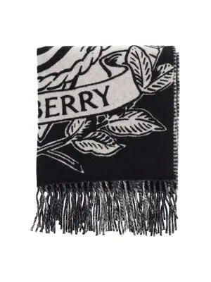 Burberry Reversible Scarf "stormy Knight