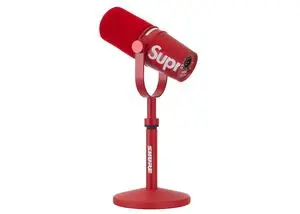 Supreme Shure Mv7+ Microphone - Red