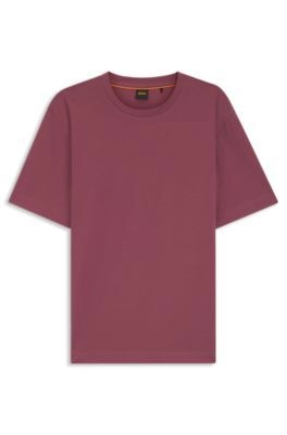 BOSS Relaxed-fit T-shirt With A Layered Logo Print