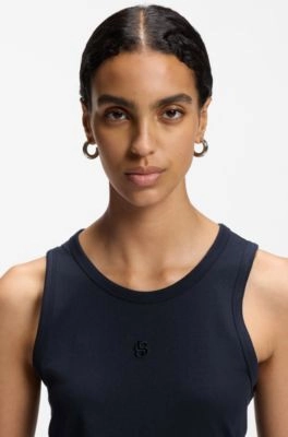 BOSS Slim-fit Tank Top In Cotton