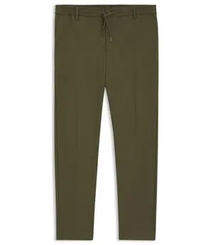 BOSS Modern-fit Pants In Stretch Twill