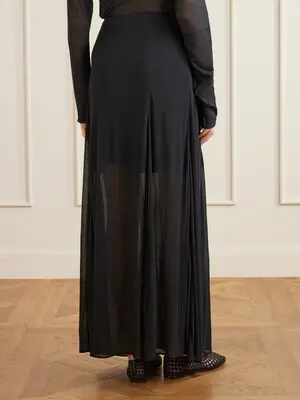 RUOHAN Cocoon Cotton-voile Maxi Skirt