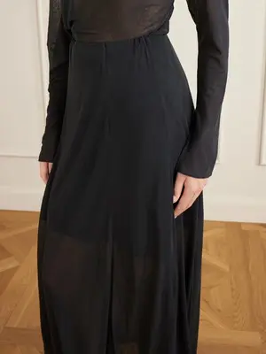 RUOHAN Cocoon Cotton-voile Maxi Skirt
