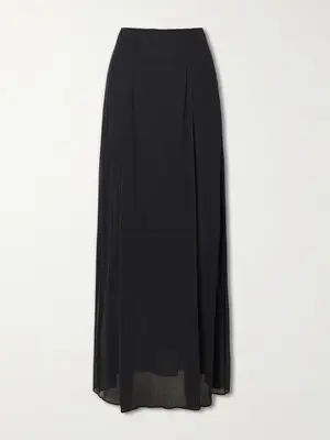 RUOHAN Cocoon Cotton-voile Maxi Skirt